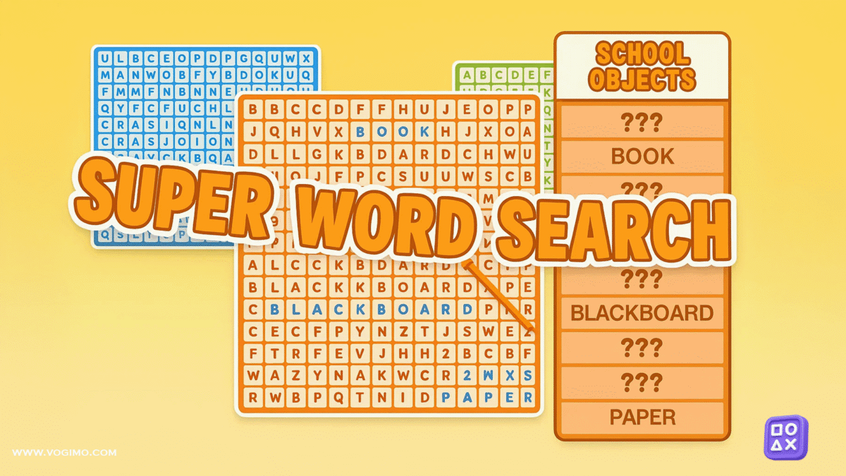 Super Word Search - Play Online Game For Free!